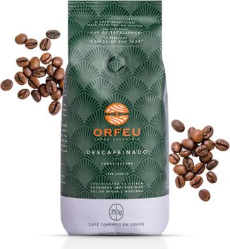 Café Em Grãos Descafeinado Orfeu 250 GR - Café - Magazine Luiza