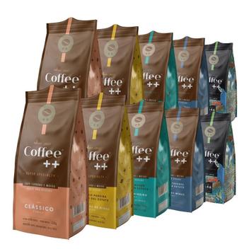 Café Em Pó Moído, Coffee Mais Torrado, 10 Pacotes De 250G - Café ...