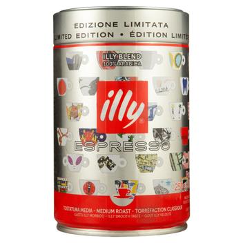 Café Espresso Torrado e Moído em Pó Art Collection Lata ILLY 250g - Café - Magazine Caboge