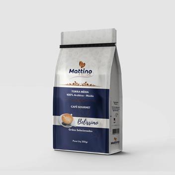 Café gourmet belíssimo grãos selecionados 250g - Mattino - Café ...