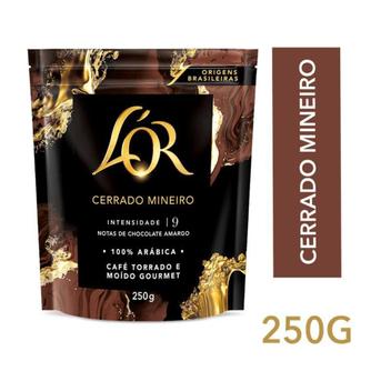 Café Lor Torrado e Moído Gourmet CERRADO MINEIRO 250g - Lór - Café ...