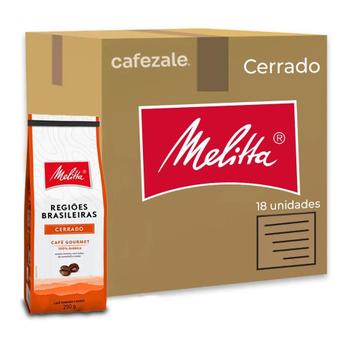 Café Melitta Regiões Brasileiras Cerrado Kit 18 Pacotes 250G - Café ...