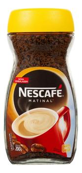 Cafe soluvel granulado tradicional Nescafe Matinal vidro - Nescafé ...