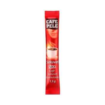 Café solúvel pelé sachê 1,3g caixa 20 unidades - CAFÉ PELÉ - Café ...