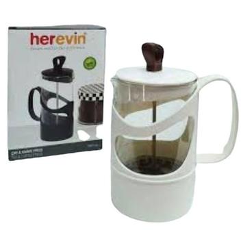 Cafeteira Creme Francesa 660 Ml Plástico Vidro Branca - Herevin ...