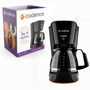 Cafeteira Elétrica Cadence Caf338 Desperta Contrast 600 Watts Preto ...