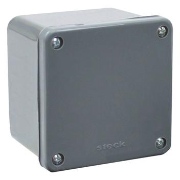 Caixa 105 80x80x60mm IP65 - S105 - STECK - Caixa de Passagem Elétrica ...