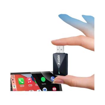 Caixa 2 Em 1 Com Fio E Sem Fio CarPlay Android Auto Box 5GHz WiFi Fast ...