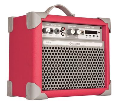 Caixa Amplificada Multiuso ll Audio UP5 Rosa - Caixa de Som Bluetooth ...