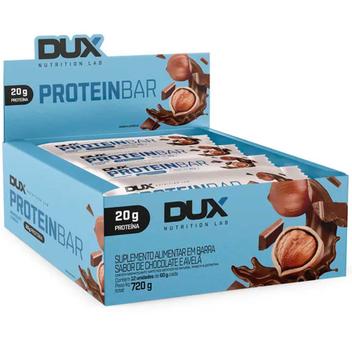 Caixa com 12un Protein Bar - Barra de Proteína - 60g cada - DUX Nutrition - Barra de Proteína ...