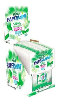 Caixa com 24 Unidades PaperMint Lâminas Refrescante Sem Açúcar paper ...