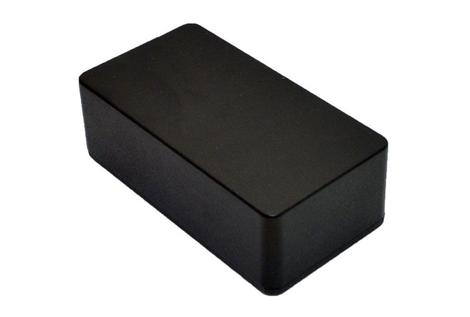 Caixa de Aluminio Preta 1590B2BK - Hammond - Multcomercial - Caixas de ...