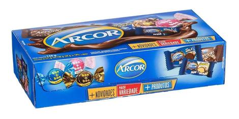 Caixa De Bombons Chocolates Sortidos Tortuguita Doces Arco - Arcor ...