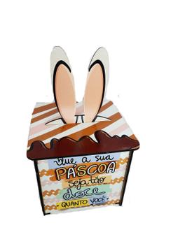Caixa De Chocolates Presente Da Páscoa Coelhinho Travesso - Coleção Tea ...