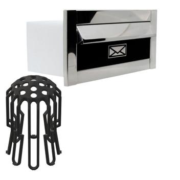 Caixa De Dual Inox Preta 14Cm E 1 Ralo Para Calha - Takinox - Ralo ...