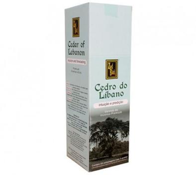 Caixa de Incensos Indianos Zed Black Premium Cedro do Líbano - 25 ...