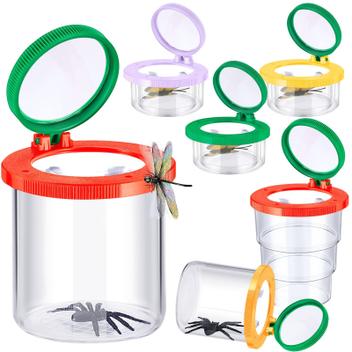 Caixa de Insetos com Lupa - Insect Bug Viewer com 10 Potes ...