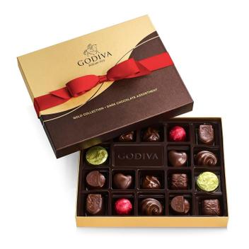 Caixa de Presentes Godiva Chocolatier - 18 Unidades de Chocolate ...