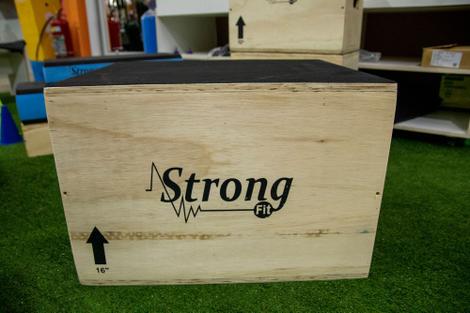 Caixa De Salto/Jump Box 40x50x60 - StrongFit - Caixa de Salto ...