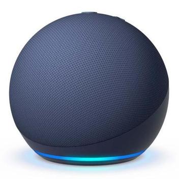 Caixa De Som Alexa Echo Dot 5A Geração Amazon Azul Marinho - Caixa de ...