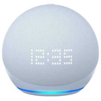 Caixa de Som Amazon Echo Dot 5 Geracao / Alexa / Relogio / Bluetooth ...