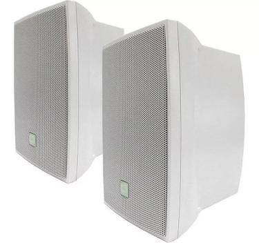Caixa de Som Ambiente Jbl C321b Par De Caixas De Som Branca 60w - Caixa Acústica - Magazine Luiza
