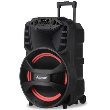 Caixa de som amplificada 880W RMS Bluetooth - Vegas ACA 880 - Amvox - Caixas de Som - Magazine Luiza