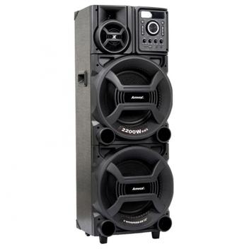 Caixa de Som Amplificada Amvox Pesadão ACA 2201 2200W Bluetooth com LED - Caixas de Som ...