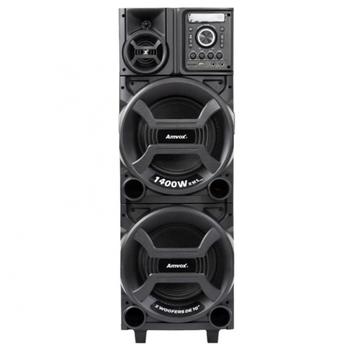 Caixa de Som Amplificada Amvox Titan ACA 1402 1400W RMS LED Bluetooth - Caixas de Som - Magazine ...