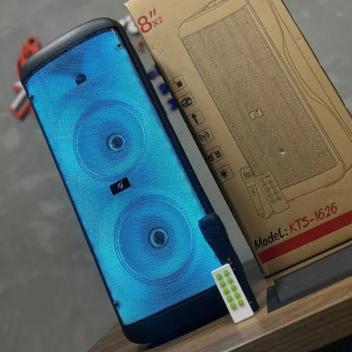 Caixa de Som Bluetooth KTS-1626 Grande 65CM Microfone e Controle 50W RMS - PRONTA ENTREGA ...