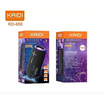 Caixa De Som Bluetooth Wireless Kaidi Kd 850 A Prova D'água - Caixa de Som Bluetooth / Portátil ...