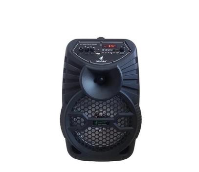 Caixa De Som Com Rodinha Bluetooth 120W Rms Amplificada - Goldenultra - Caixa de Som Bluetooth ...
