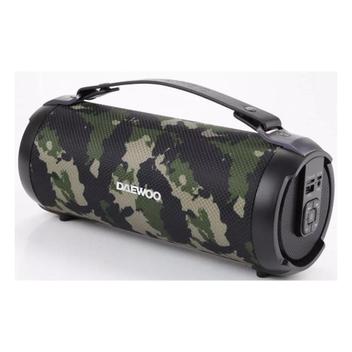 Caixa De Som Portátil Bluetooth Daewoo 60w Soundbox Camuflado TWS Rádio ...