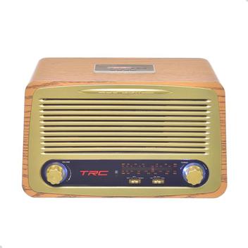 Caixa de Som Portátil Retro TRC 212 Bivolt Com Bluetooth e USB 35W RMS ...