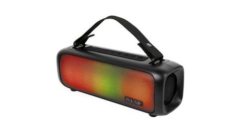 Caixa de Som Pulse Beats 2 Led Bluetooth 100W RMS SP624 7H De Duração ...