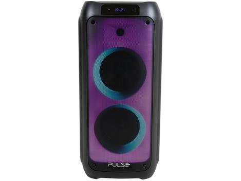 Caixa de Som Pulse FlameBox Double Bluetooth - Portátil 800W USB ...