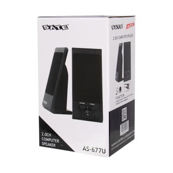 Caixa de som Speaker Satellite AS-677U - 2W - Preto - Caixas de Som ...