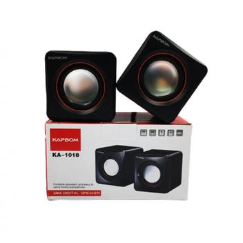 Caixa De Som Usb / P2 Preto Mini Ka-1018 Kapbom - Megafone / Amplificador de Voz - Magazine Luiza