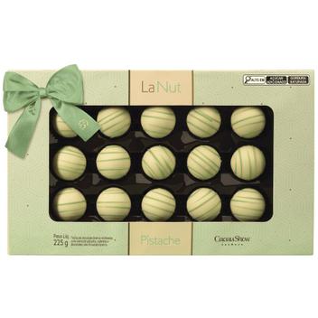 Caixa de Trufas Bombons CS LaNut Pistache Chocolate Branco 225g ...