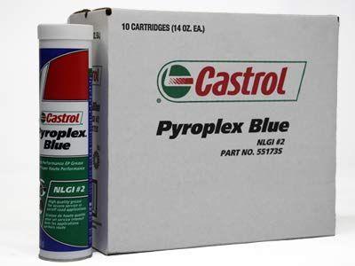 Caixa lubrificante Castrol Pyroplex Blue 2 (280 mL x 10 tubos ...