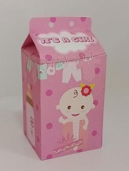 Caixa Milk Chá De Bebê / Revelação Modelo 02 Pct 20 Caixas - CELOFLEX ...