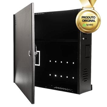 Caixa Organizadora De Cabos Fios Dvr Cftv Vertical L450 Ipec - Rack ...