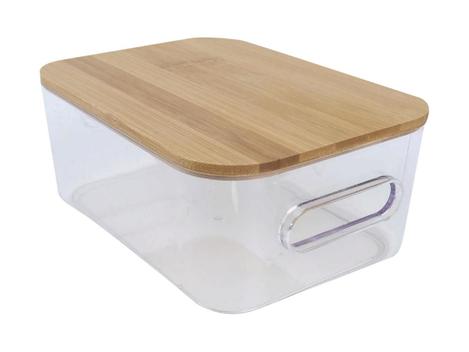 Caixa Organizadora Decorativa Multiuso Armário Acrílico Transparente ...