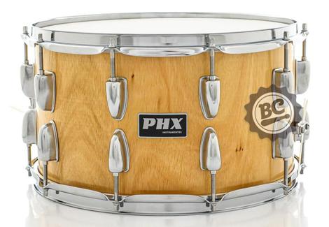 Caixa PHX Instrumentos Natural Wood 14x8 com 10 Afinações e Casco em ...