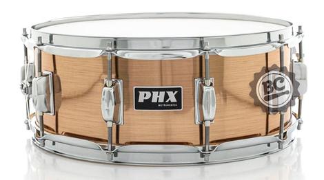 Caixa PHX Music Instrumentos Brushed Bronze 14x5,5 com 10 Afinações e ...
