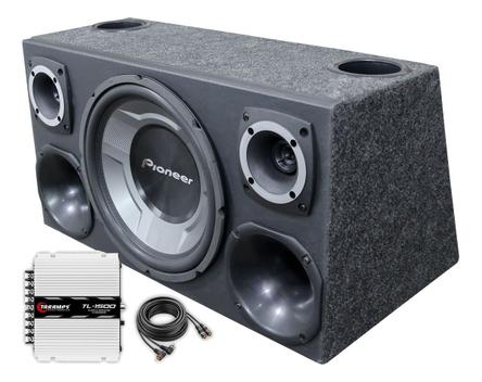 Caixa Som Automotivo Trio Sub Pioneer + Taramps Tl1500 - Oestesom - Som ...