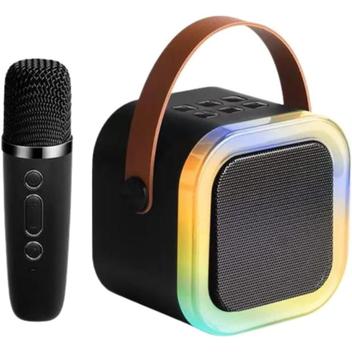 Caixa Som karaoke Com 1 Microfone Infantil menino menina Caixinha ...