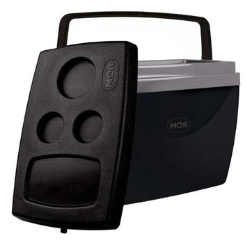 Caixa Termica Cooler 18 Litros Preta 24 Latas Mor - Caixa Térmica ...