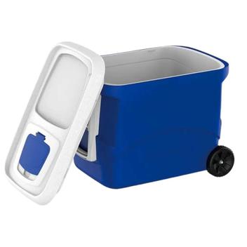 Caixa Térmica Cooler 50 Litros Com Rodinhas E Alça Soprano Tropical ...