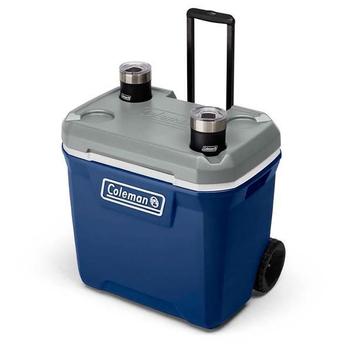 Caixa Térmica Cooler Gelo 65Qt 61,5L Rodas E Alça 101 Latas - Coleman ...
